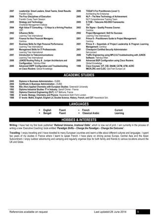Mohammed Talukdar CV 26 06-14 | PDF | Computing | Technology & Computing