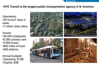 Asset Management Improvement Program: The Case for EAM AT NYC Transit | PPT