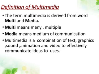 Multimedia materials | PPTX