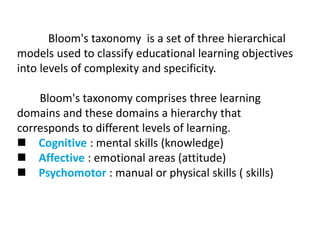 Cognitive Domain | PPTX