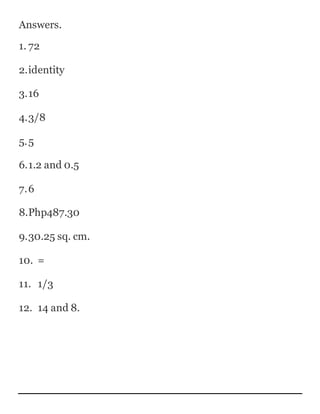 Mtap 4 problem set #4 | DOCX