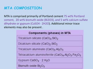 Mta presentation | PPTX | Oral care | Personal Care