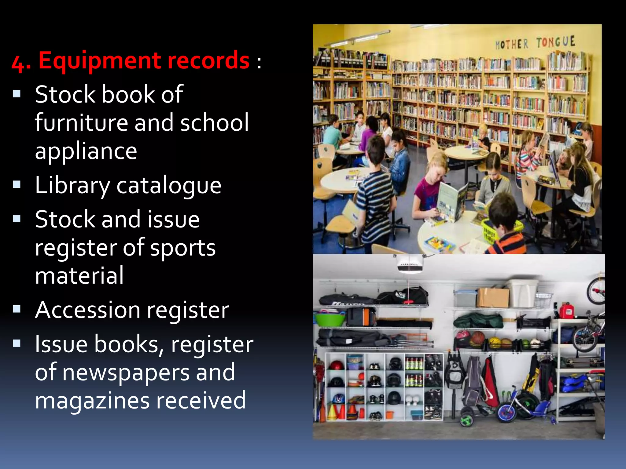 Role of a teacher in maintaining records.(Methods, Techniques ...