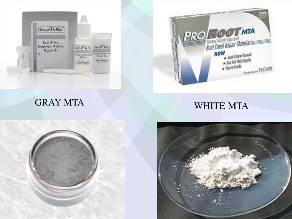 Mineral Trioxide Aggregate vs. Biodentine