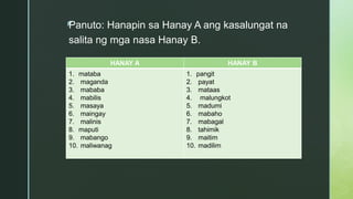 Mother tounge grade 1 powerpoint presentation | PPTX