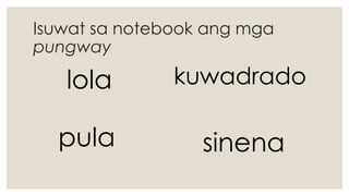 LET'S LEARN CEBUANO MOTHER TONGUE LETTER SOUNDS WITH PICTURES | PPT