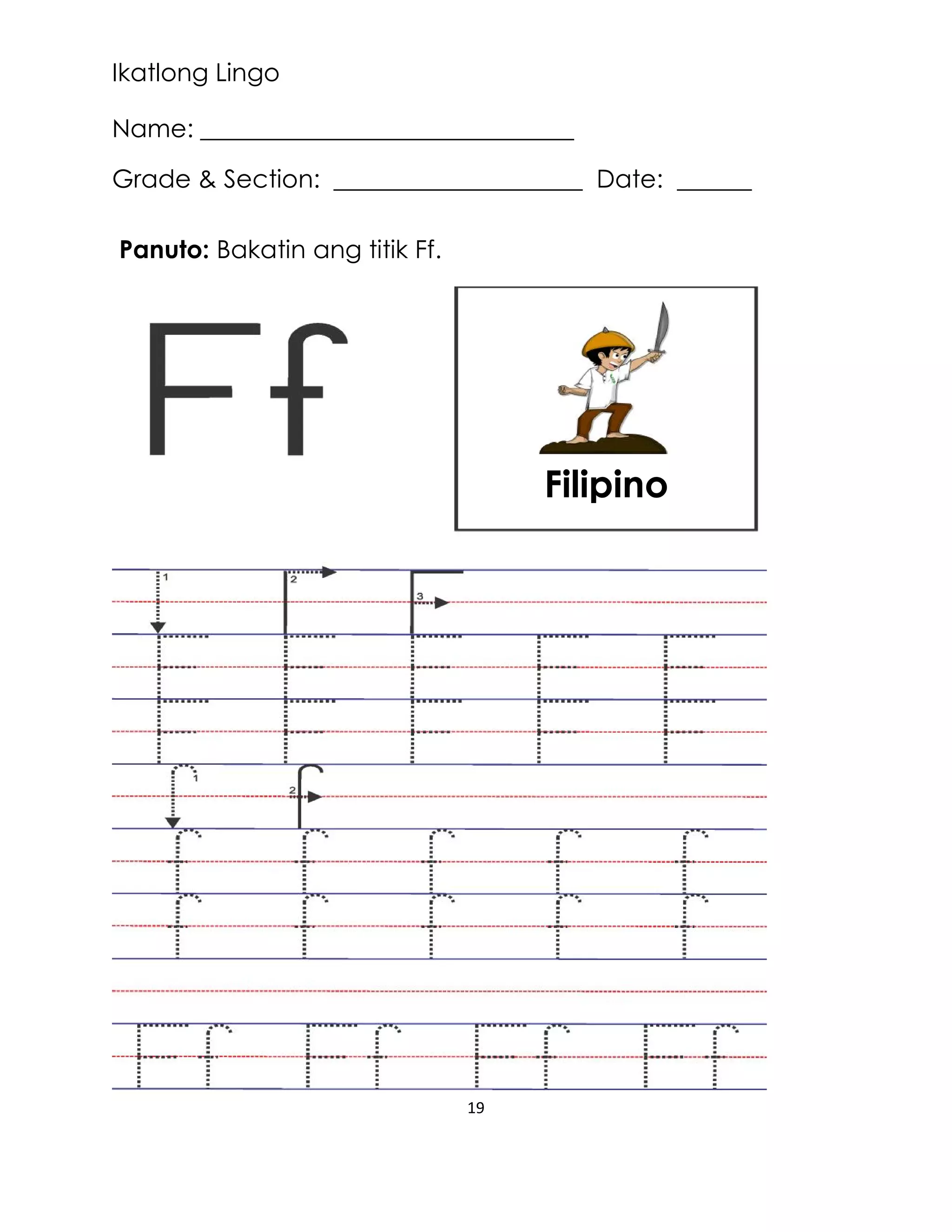 Mtb mle-tagalog-activity-sheets-q12 | PDF