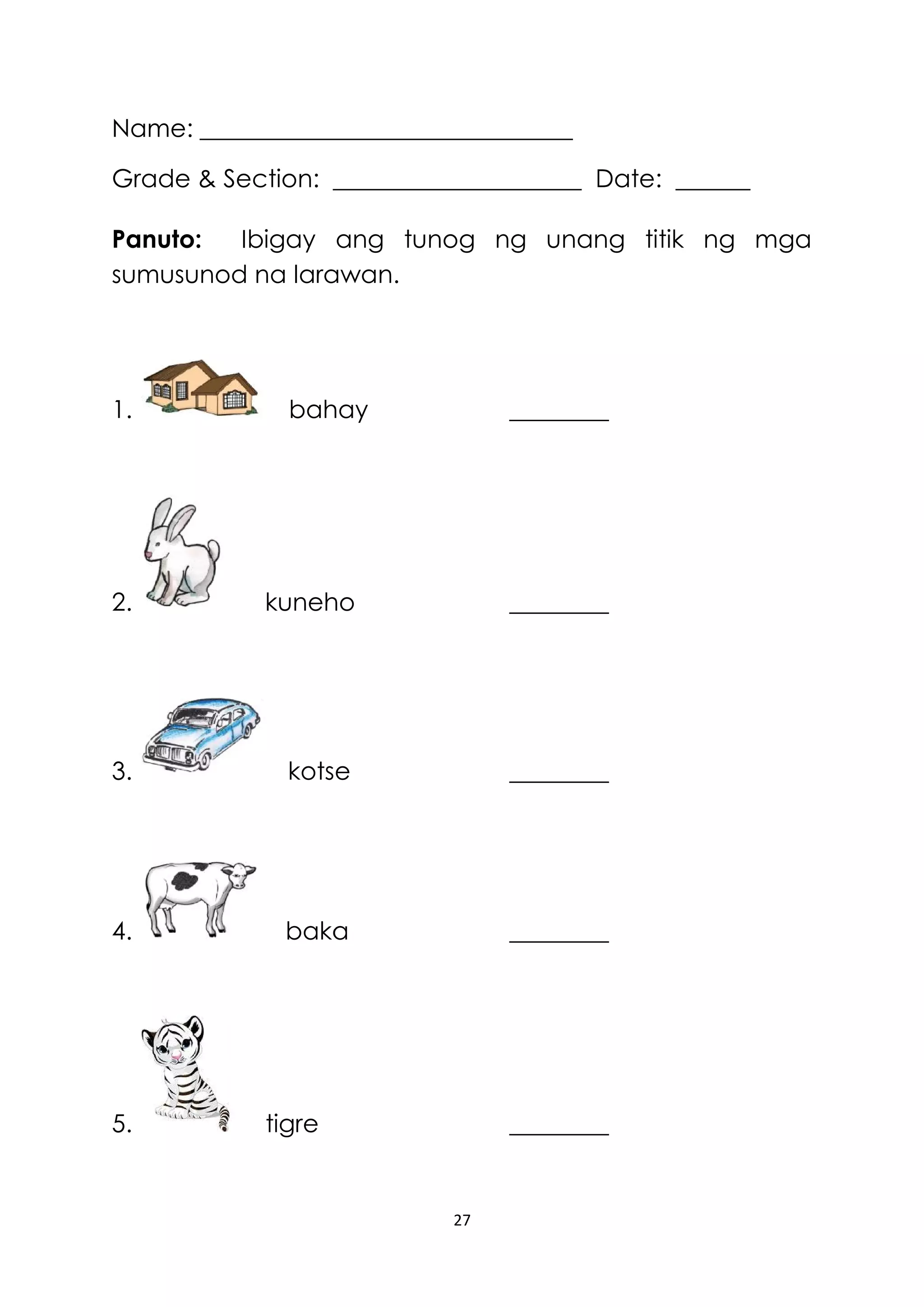 Mtb mle-tagalog-activity-sheets-q12 | PDF