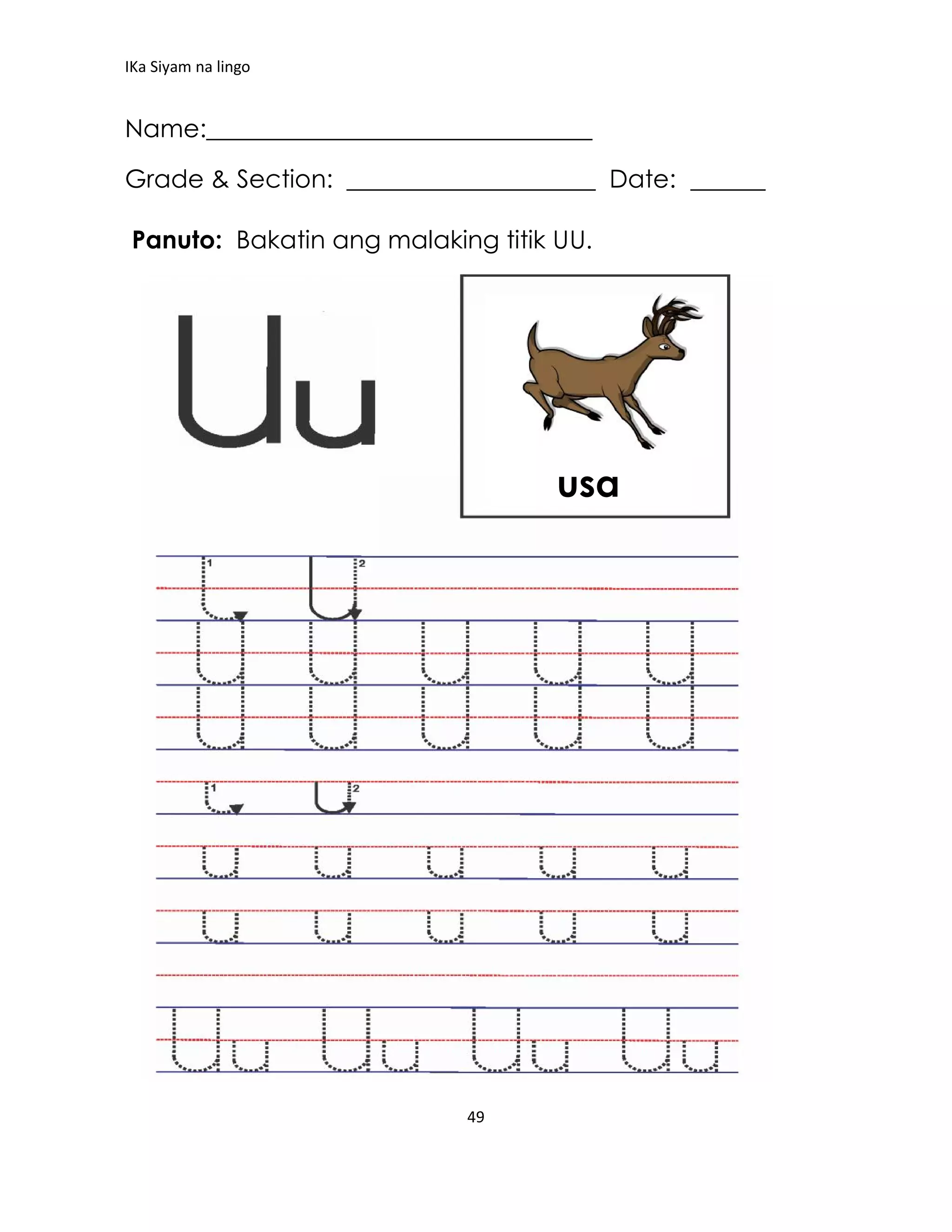 Mtb mle-tagalog-activity-sheets-q12 | PDF