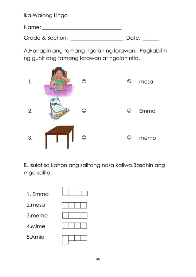 Mtb mle-tagalog-activity-sheets-q12 | PDF