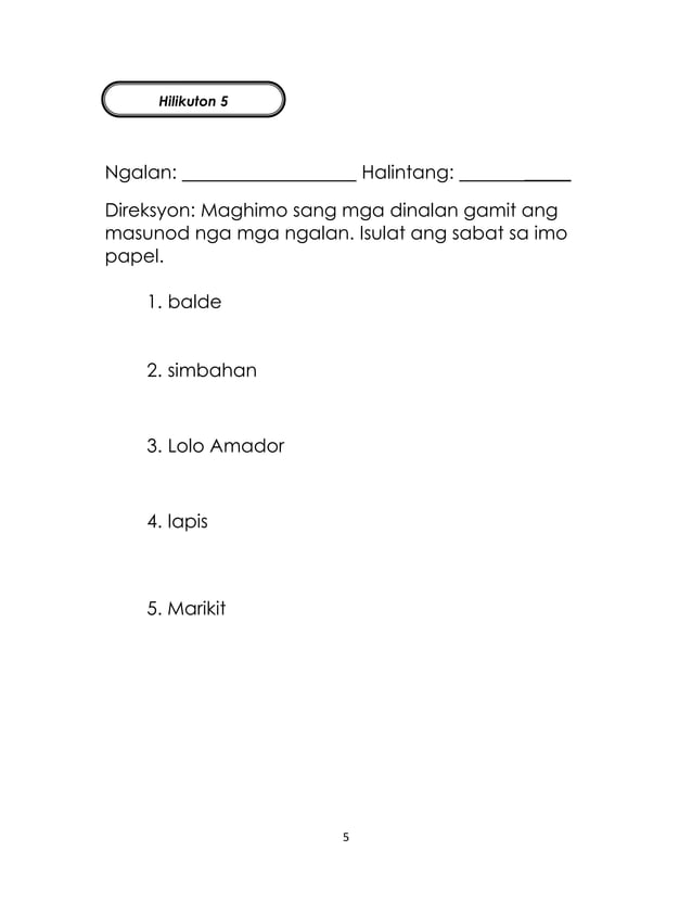 Mtb mle hiligaynon q3-q4 | PDF