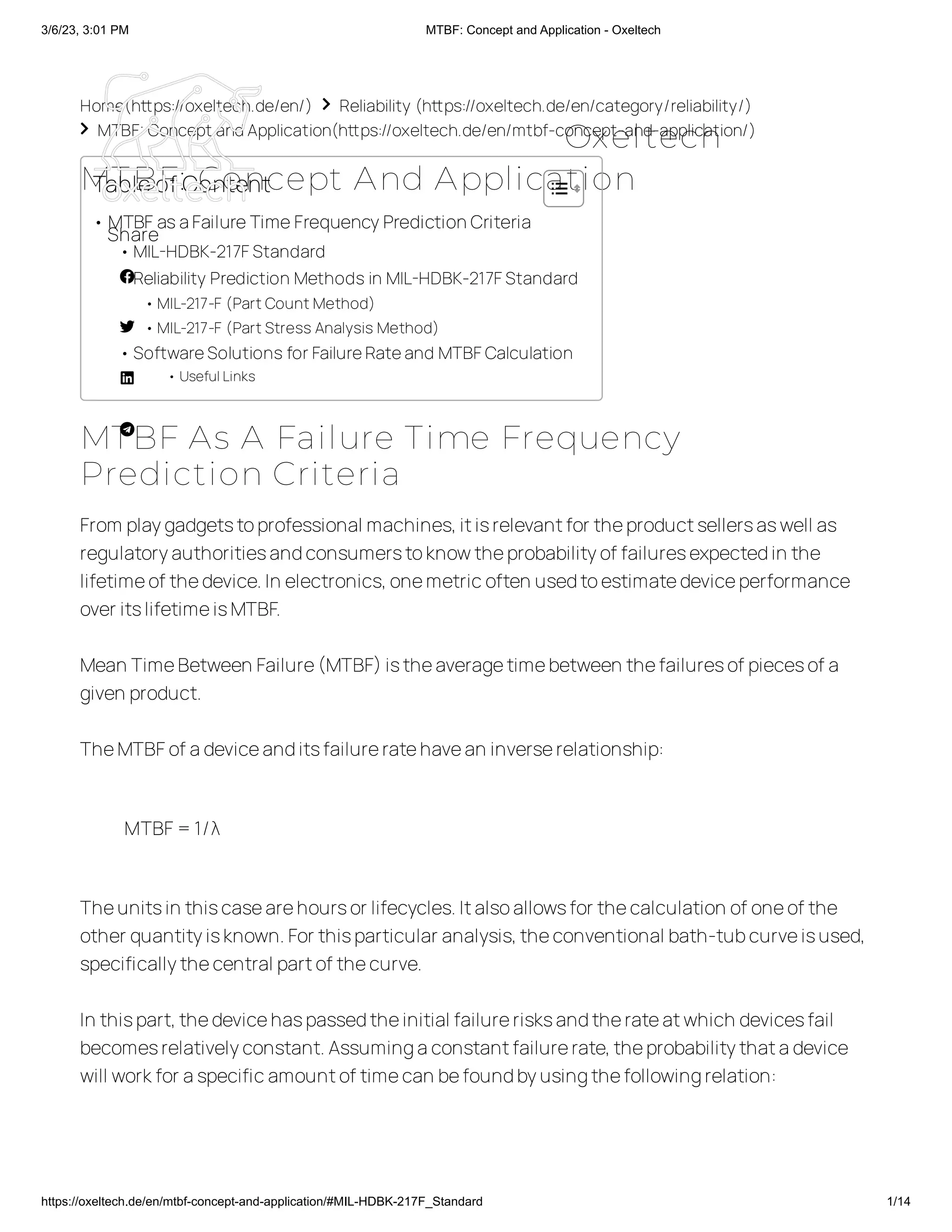 MTBF_ Concept and Application - Oxeltech.pdf