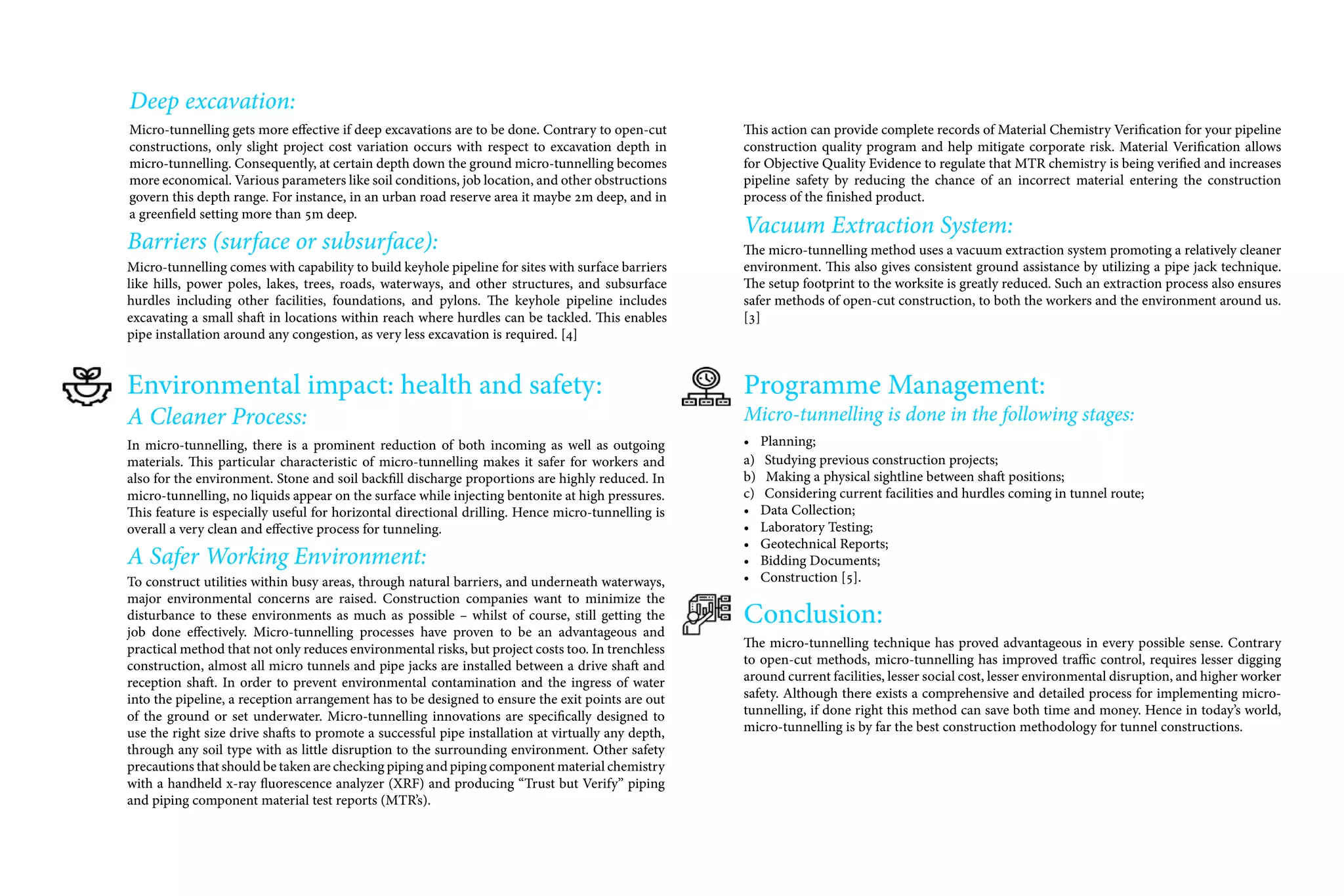 Micro-Tunnelling: Productivity improvement for Asset and Apparatus ...