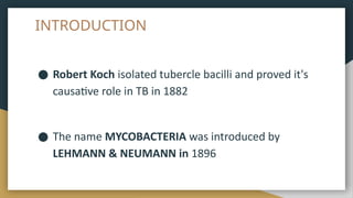 Morphology of mycobacterium tuberculosis | PPTX