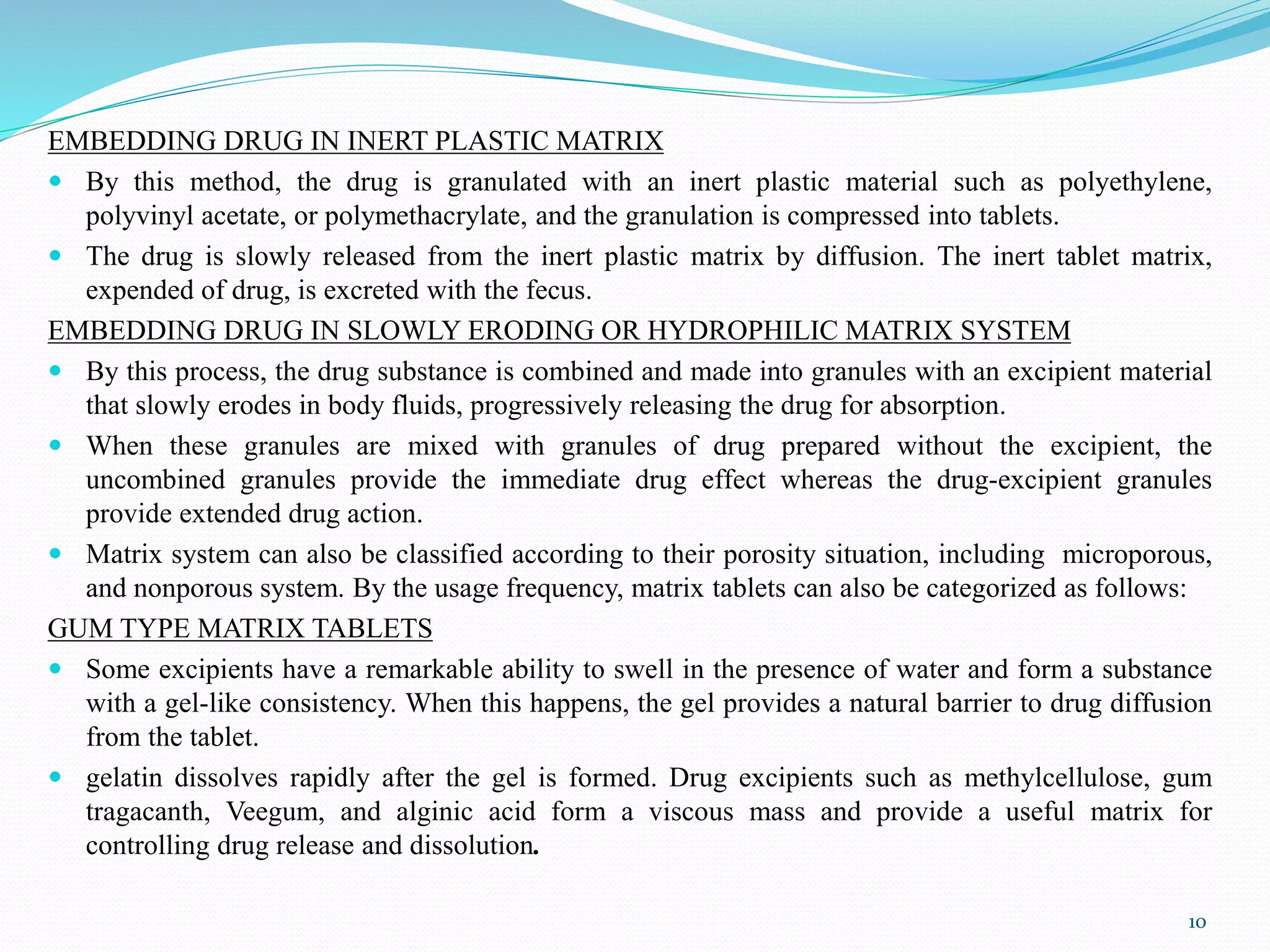 Modified drug delivery systems, Targeted drug delivery and ...