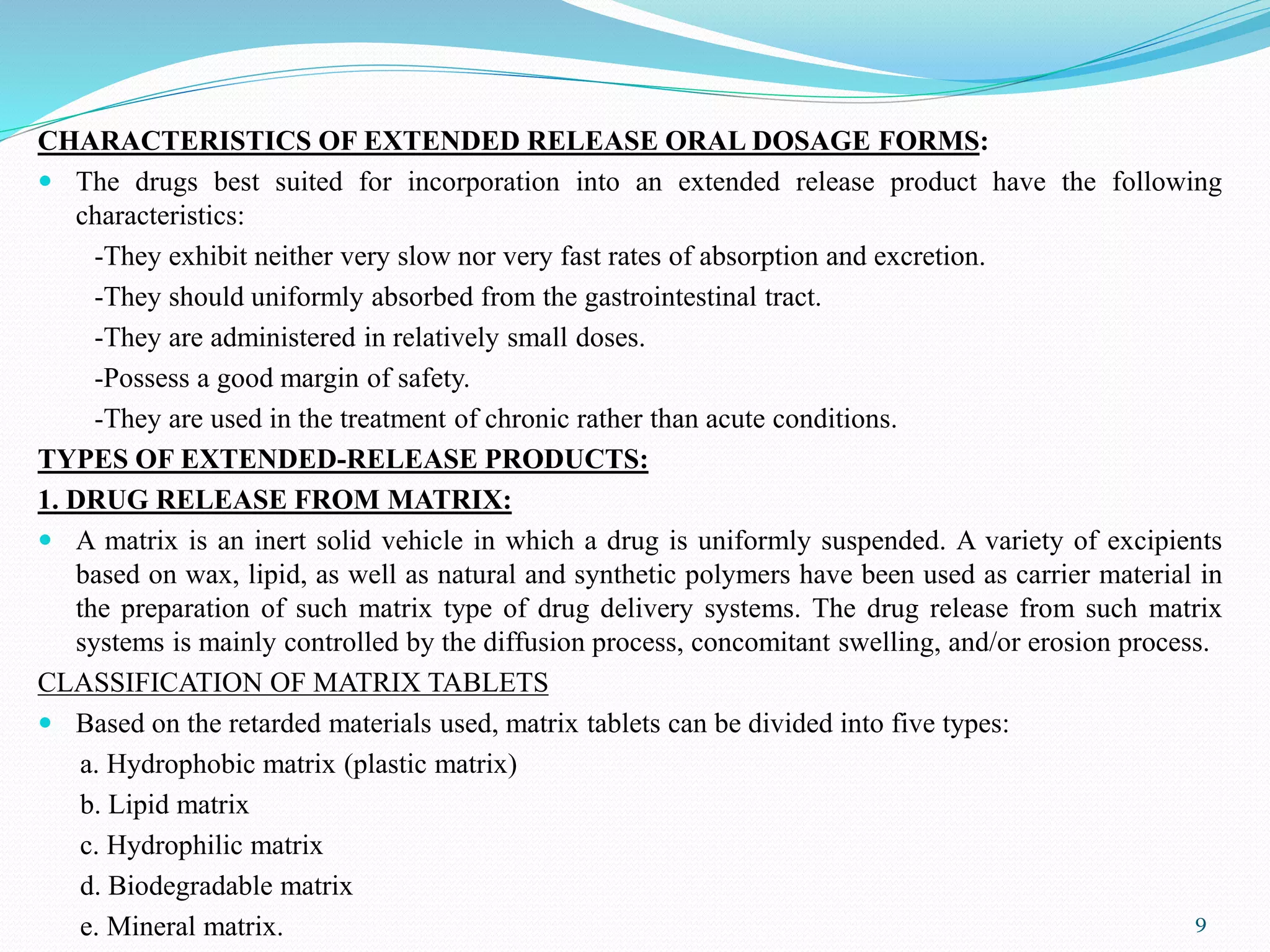 Modified drug delivery systems, Targeted drug delivery and ...