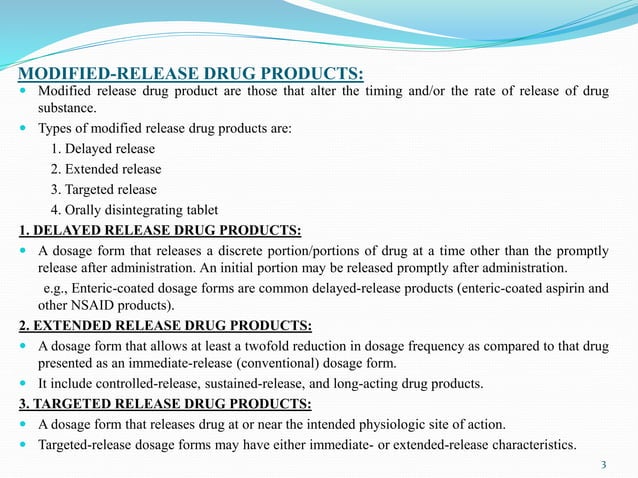 Modified drug delivery systems, Targeted drug delivery and ...