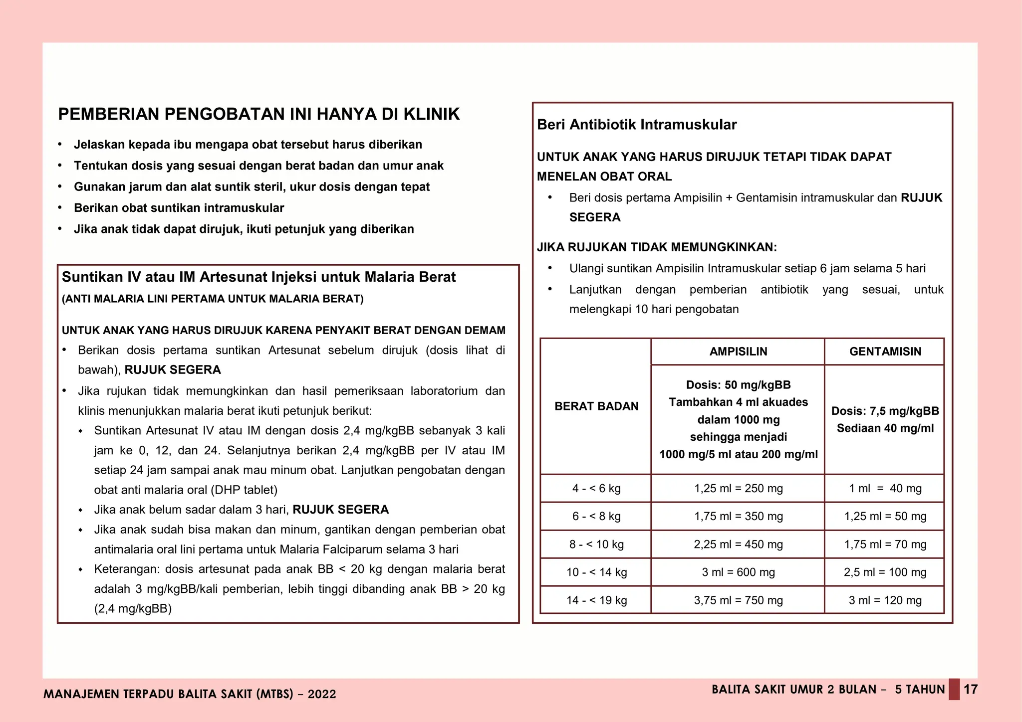 MTBS DAN MTBM 2023.pdf panduan dalam tata kelola bayi sakit | PDF