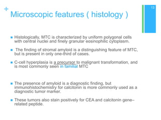 approach to medullar thyroid ca | PPTX