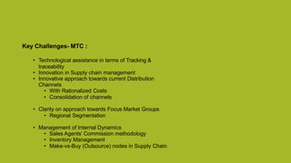 Supply Chain Management at MTC | PPTX