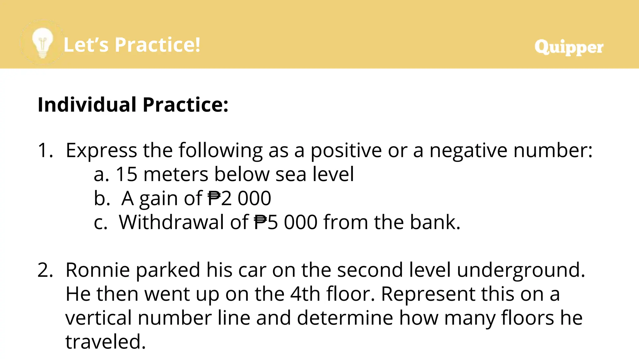 INTEGERS AND THE NUMBER LINE. (MATH)pptx | PPTX
