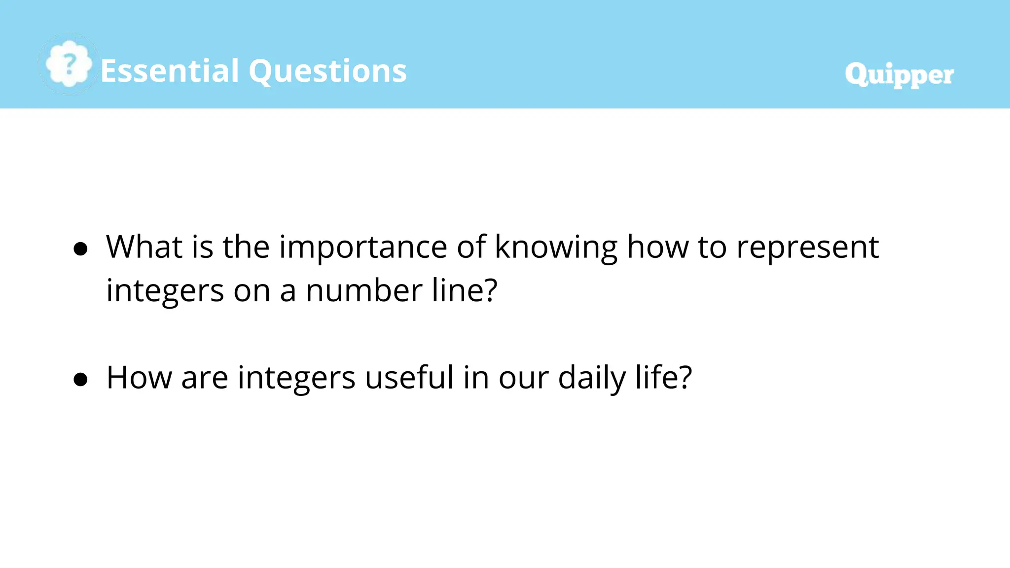 INTEGERS AND THE NUMBER LINE. (MATH)pptx | PPTX