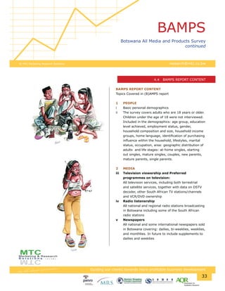 MTC Bamps Brochure | PDF