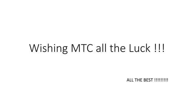 MTC case study | PDF