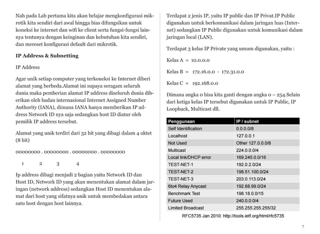 Mikrotik MTCNA | PDF