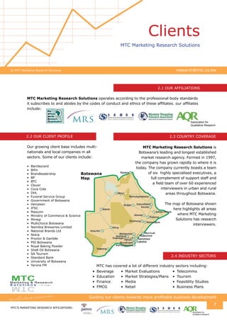 MTC MRS Research Services | PDF