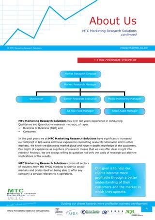 MTC MRS Research Services | PDF