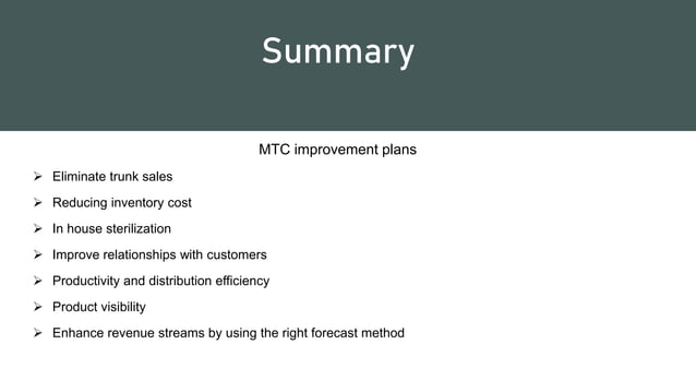 Mtc Strategic Management Ppt Leanne D Narteh Pptx