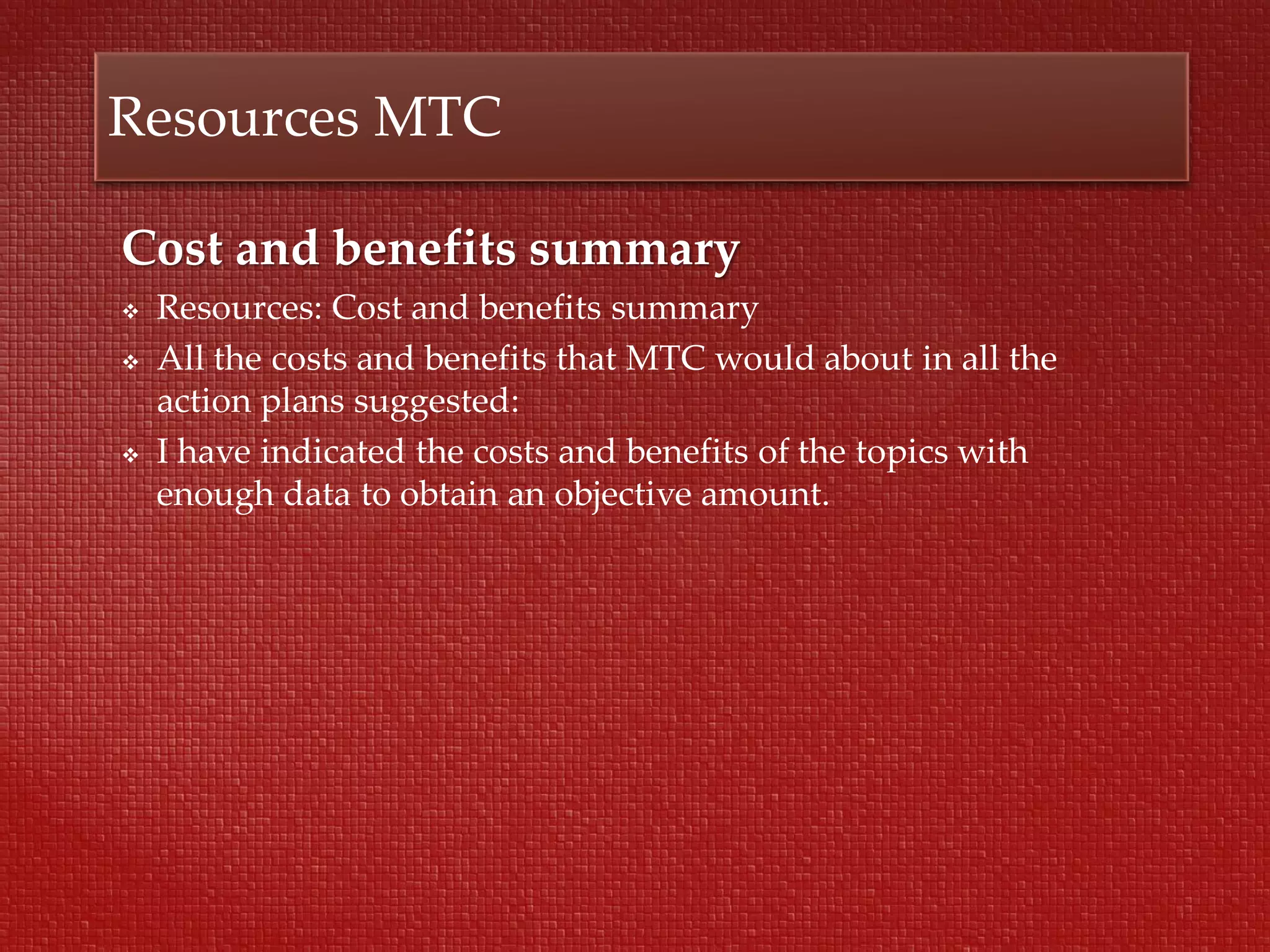 Mtc Supply Chain Optimization Ppt