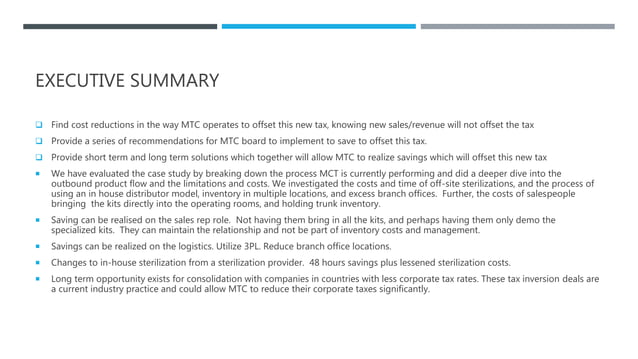 Mtc supply presentation | PPT