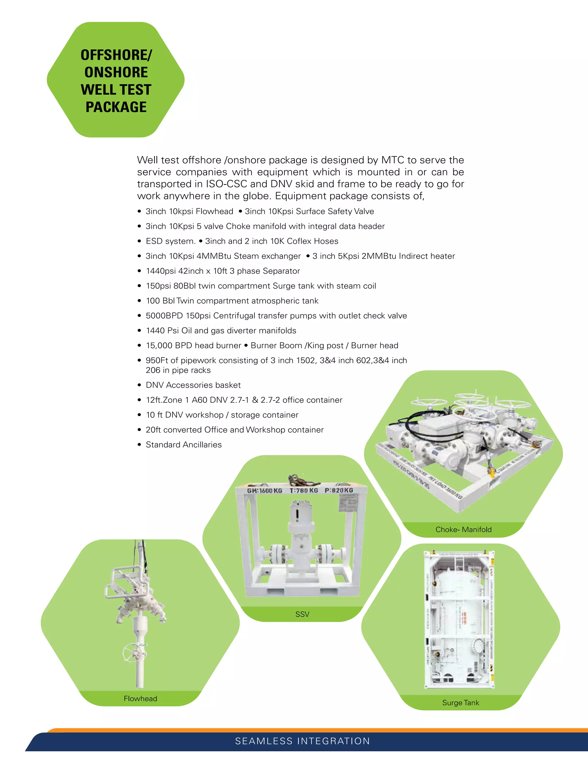 MTC Well Test Equipment - Worldwide Oilfield Machine | PDF