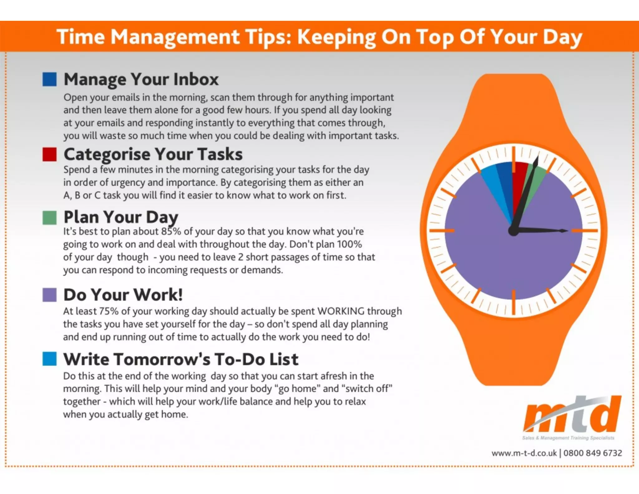 Time Management Tips | PDF