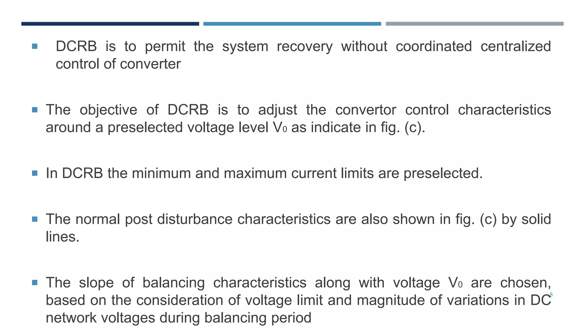 Mtdc Systems Control And Protection Of Mtdc Systems Ppt