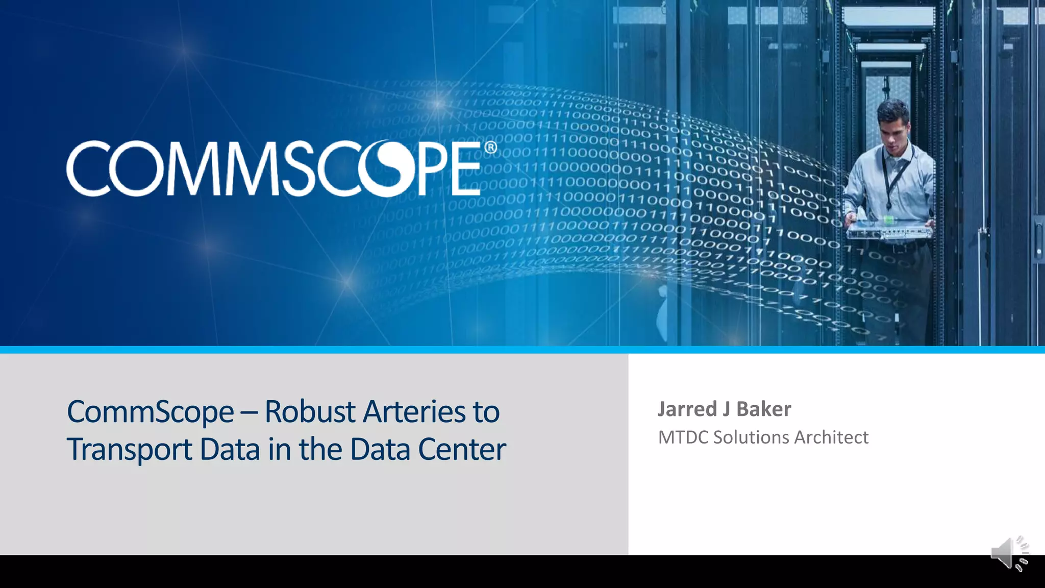 CommScope's Multi-Tenant Data Center (MTDC) Solutions | PPTX