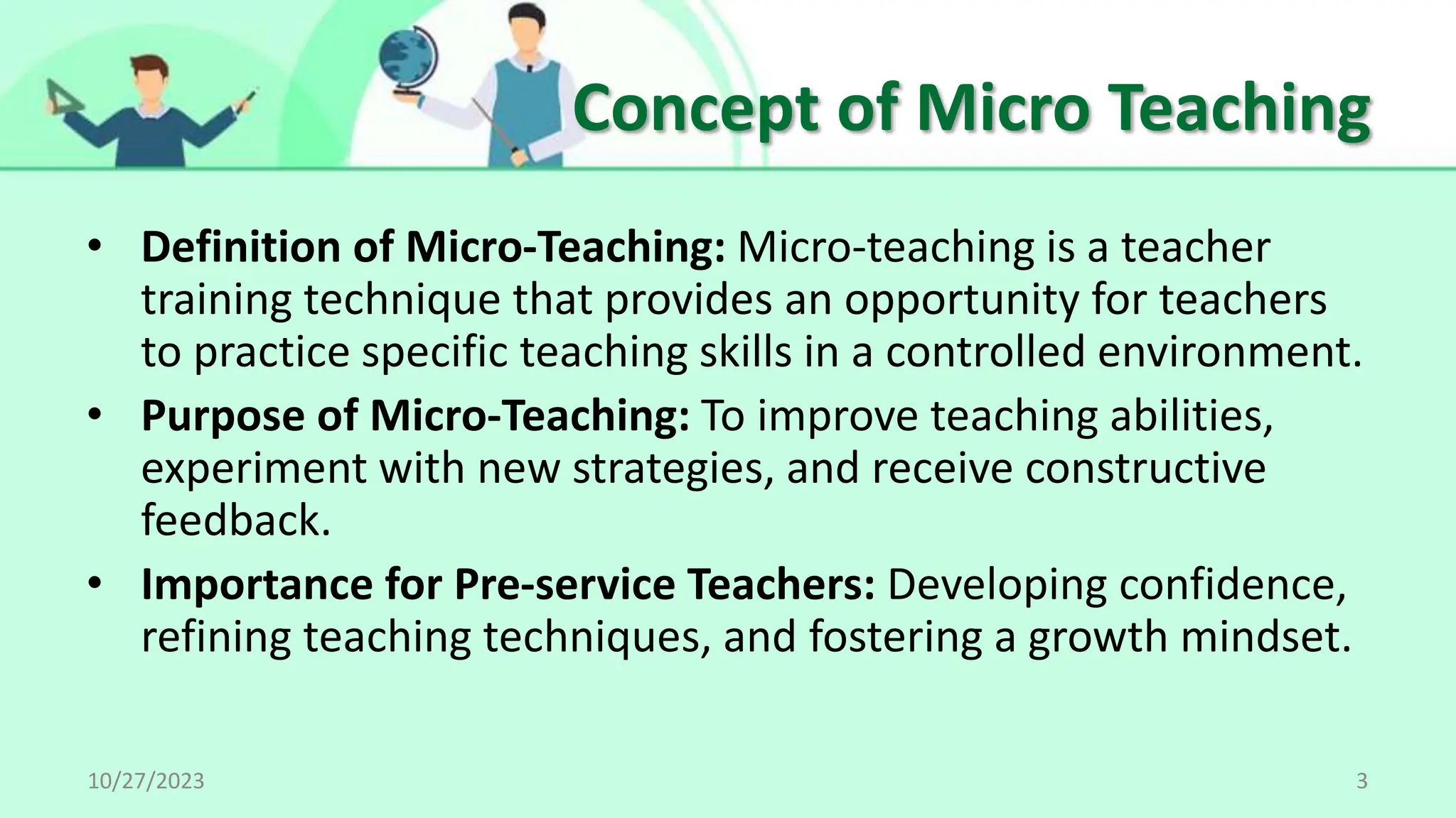 Micro Teaching Skills | PPTX