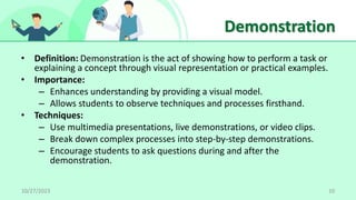 Micro Teaching Skills | PPTX