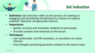 Micro Teaching Skills | PPTX