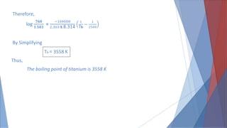 Metallurgical Thermodynamics.ppt2222222222 | PPTX