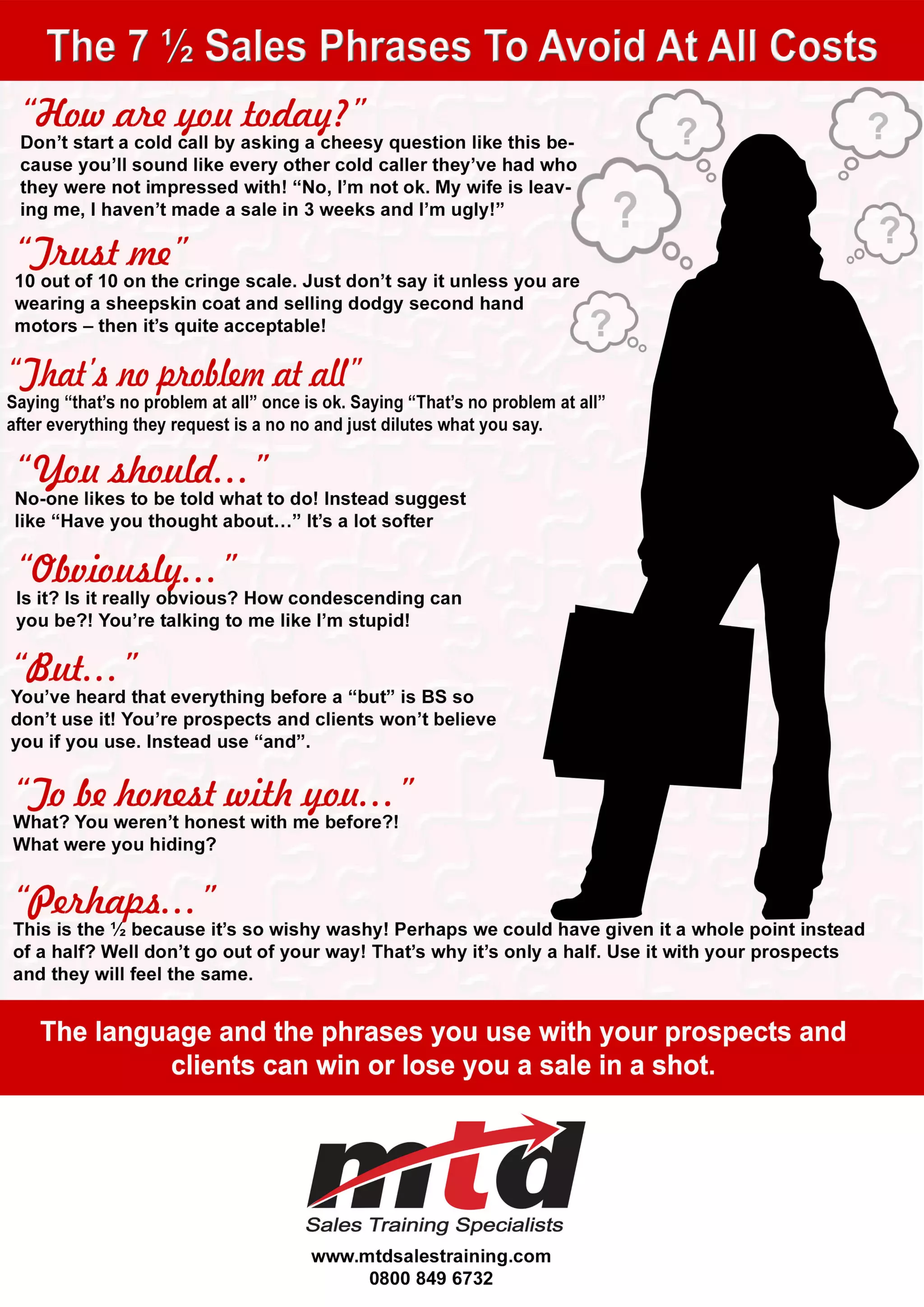 7 Sales Phrases To Avoid At All Costs | PDF