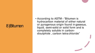 Materials Used In Civil Engineering | PPT