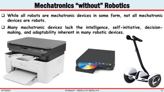 MTE104-L1: Introduction to Mechatronics | PPT