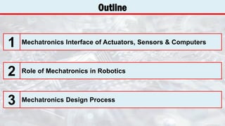 MTE104-L1: Introduction to Mechatronics | PPT