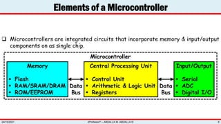 MTE104-L2: Overview of Microcontrollers | PPT