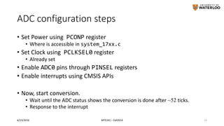 How to use peripherals on MCB1700 | PPT