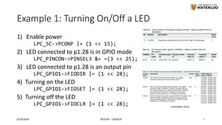 How to use peripherals on MCB1700 | PPT