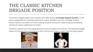 kitchen oraganizatiion and layout pppptx | PPTX